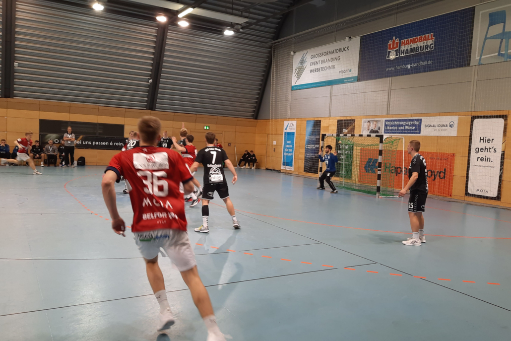 U21 besiegt den Tabellenführer der Oberliga Hamburg/Schleswig-Holstein ...