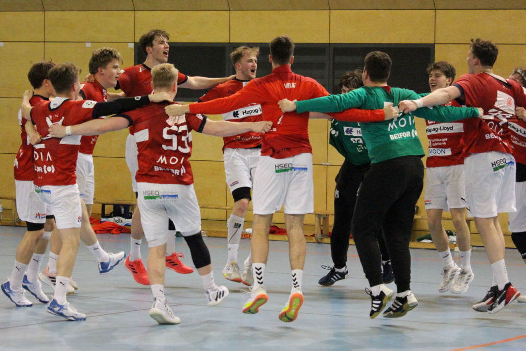 U21 des Handball Sport Verein Hamburg besiegt den TSV Ellerbek mit 33: ...