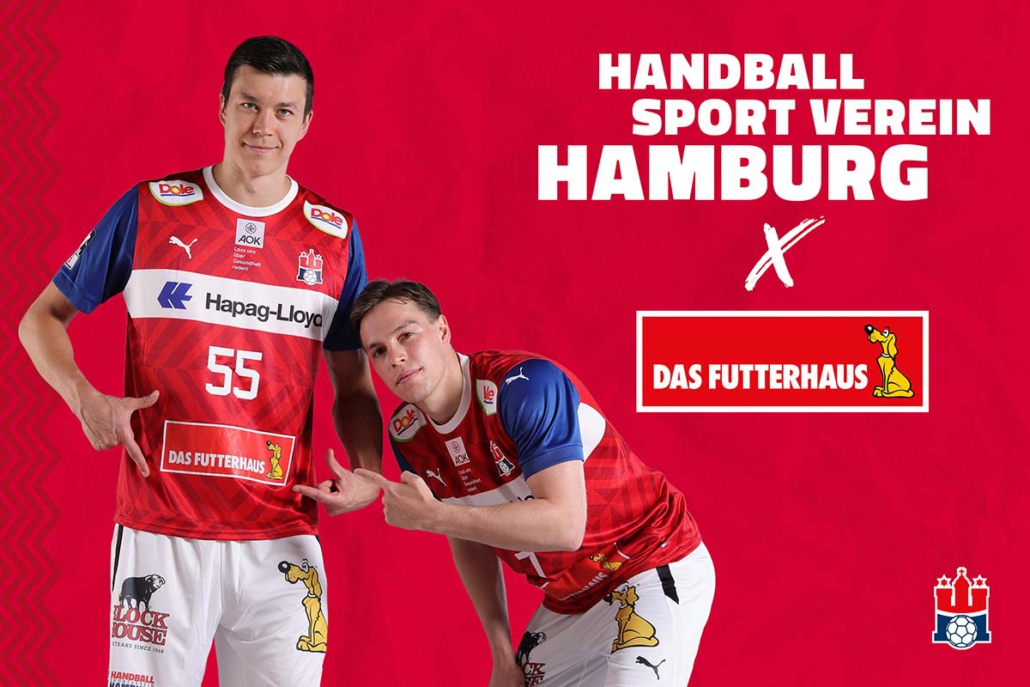 DAS FUTTERHAUS wird Premium Partner: Logo auf dem Trikot und gelber ...